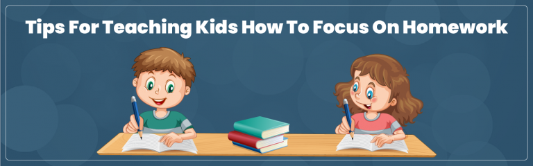 What can you do to guide your child to concentrate on their homework?